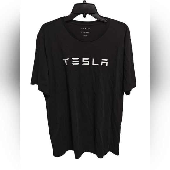 Tesla | Shirts | Tesla Classic Black Tee | Poshmark